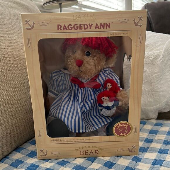 Dakine | Toys | Vintage Andnew Dakin Raggedy Ann 2nd In Series ...